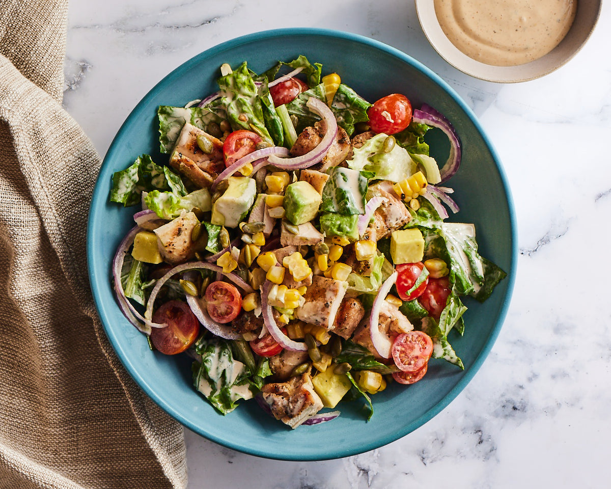 Chopped Chipotle Ranch Chicken Salad | SideDish by Alex Snodgrass