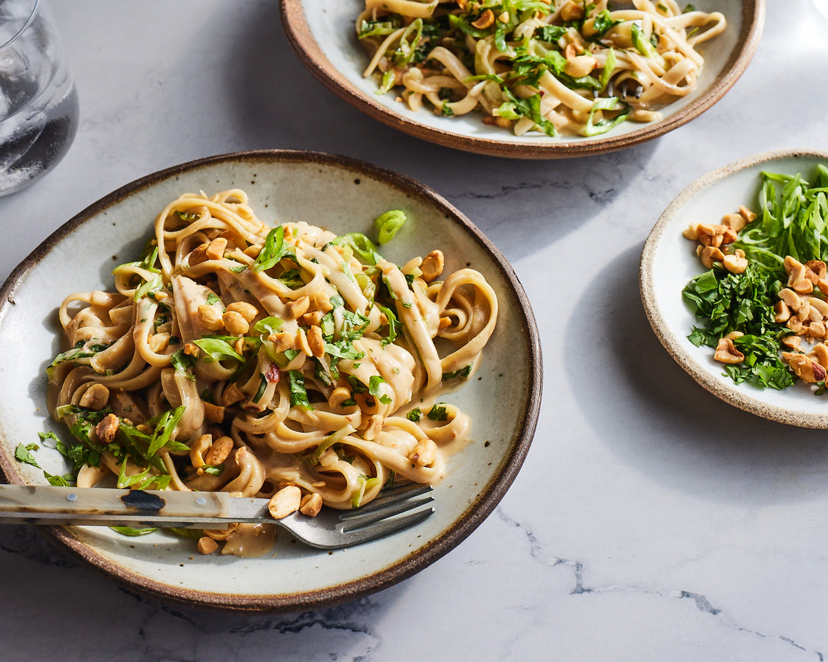 Creamy Sesame Noodles Recipe | SideDish by Alex Snodgrass